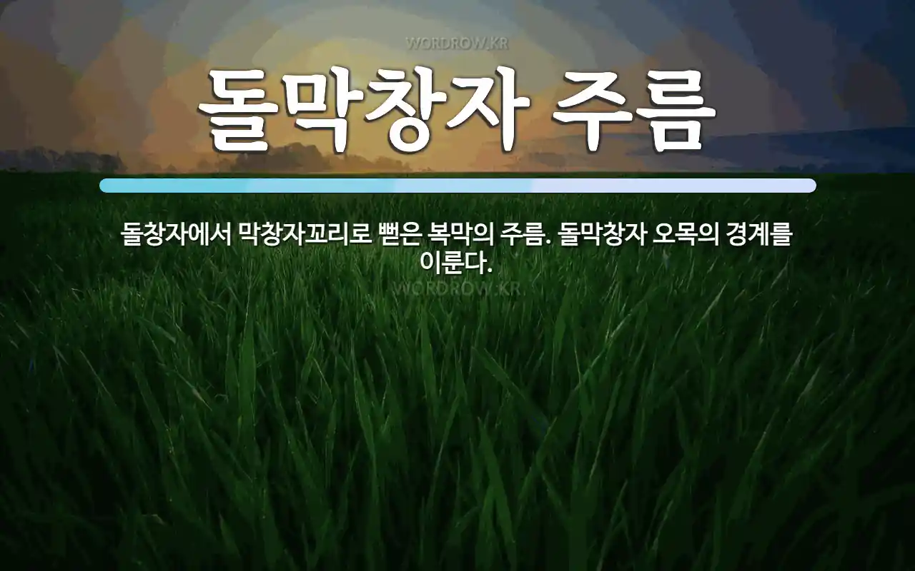 돌막창자 주름 뜻 돌창자에서 막창자꼬리로 뻗은 복막의 주름 돌막창자 오목의 경계를 이룬다