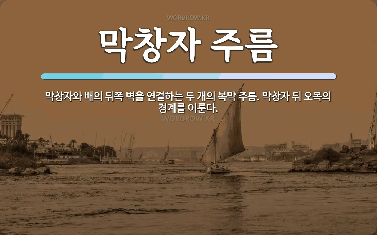 막창자 주름 뜻 막창자와 배의 뒤쪽 벽을 연결하는 두 개의 복막 주름 막창자 뒤 오목의 경계를 이룬다