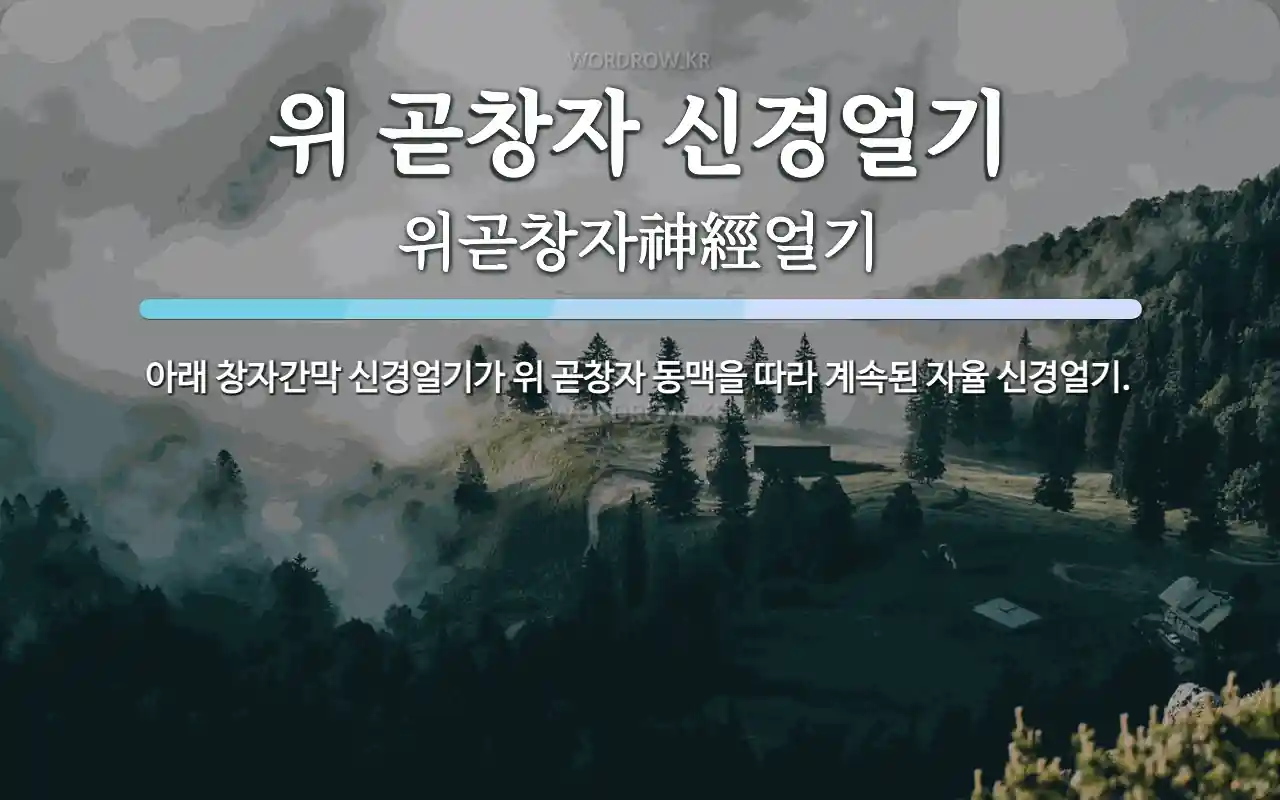 위 곧창자 신경얼기 뜻 아래 창자간막 신경얼기가 위 곧창자 동맥을 따라 계속된 자율 신경얼기